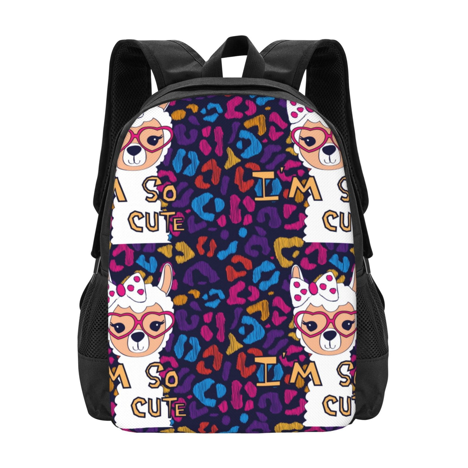 Zeuib Llama Alpaca Stylish and Lightweight Backpack: Perfect for ...