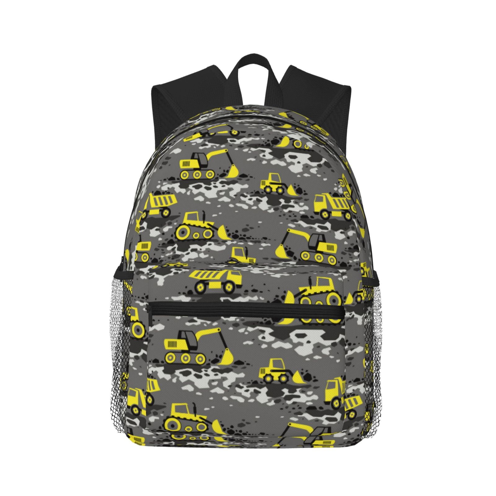Zeuib Modern Yellow Excavator Backpack，Stylish, Comfortable, and ...