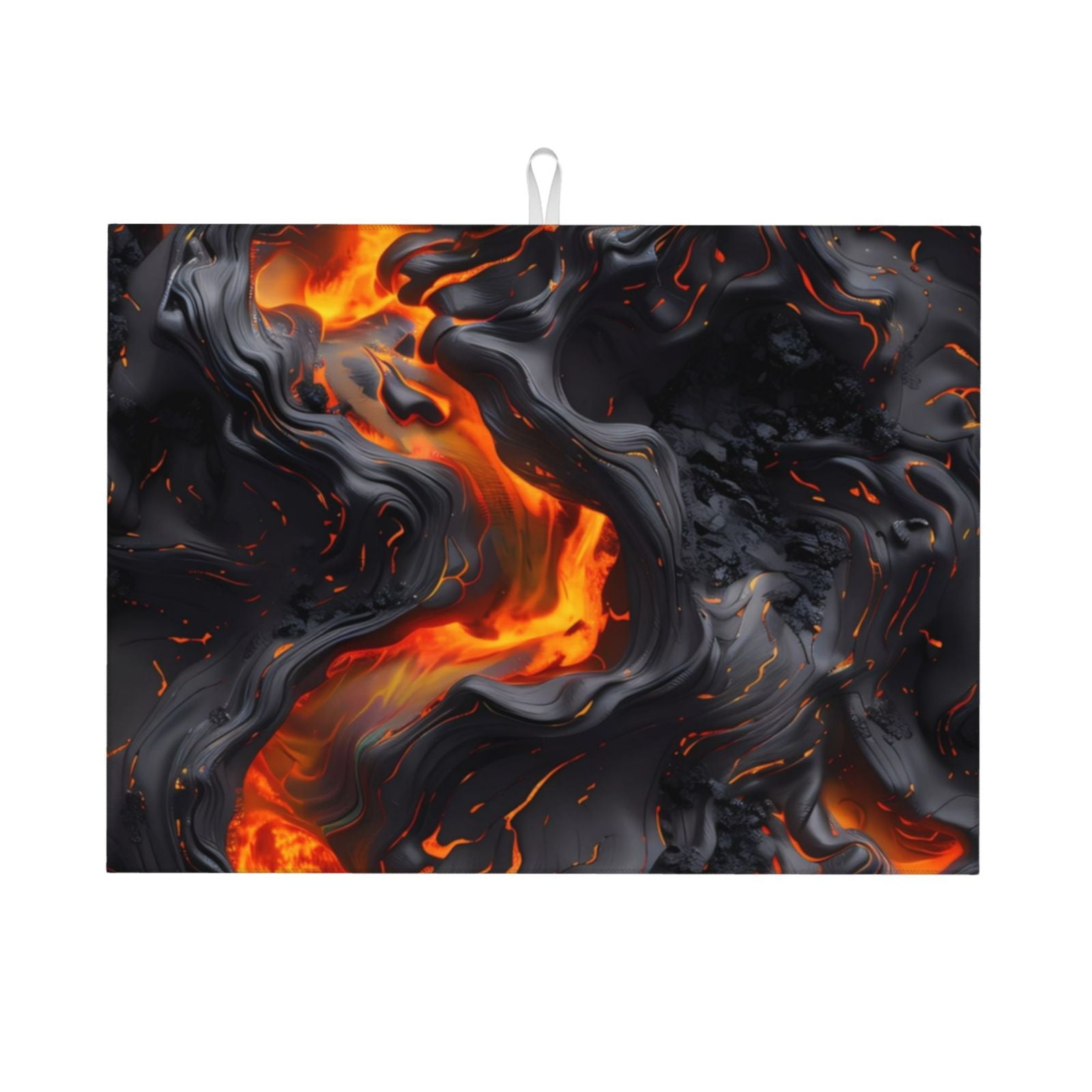 Zeuib Molten Lava Abstract Flow Dish Drainer Kitchen Counter, Kitchen ...