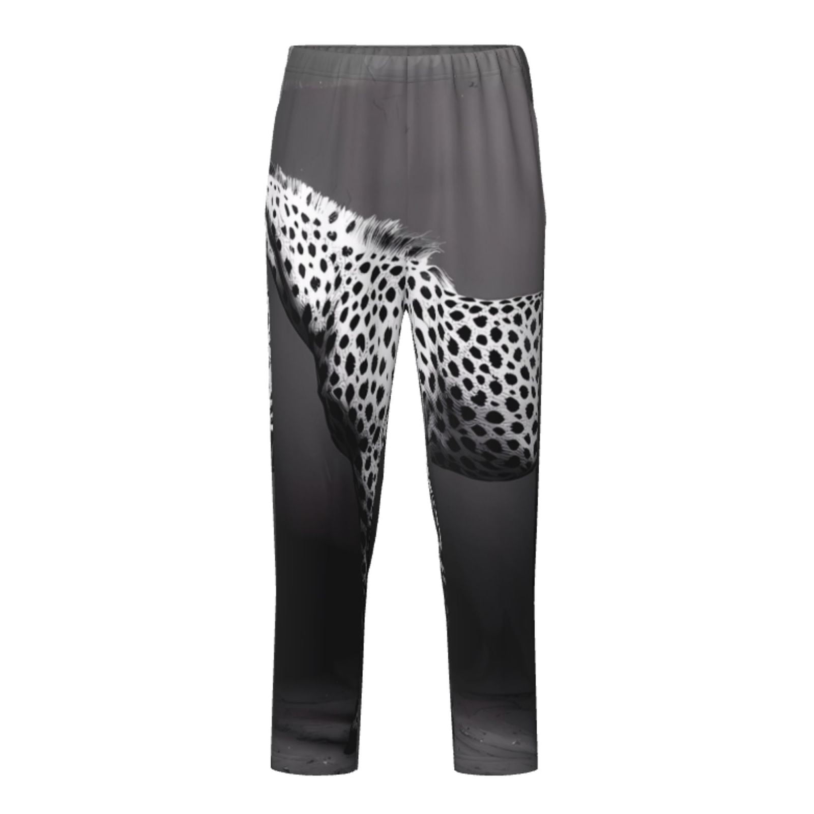 Zeuib Monochrome Leopard Horse Print Pajama Pants for Girls Boys,PJ ...