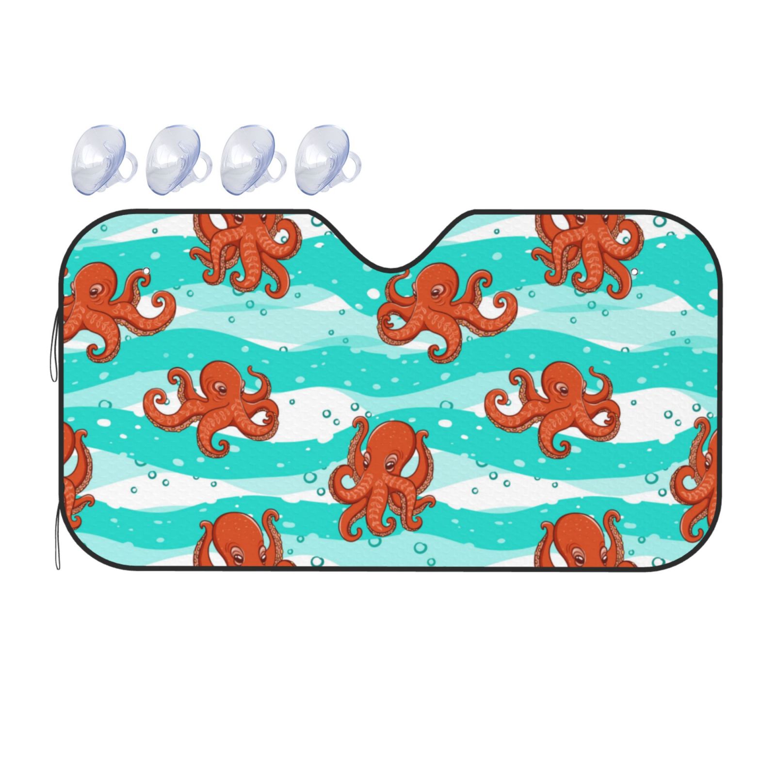 Zeuib Octopuses Premium Car Sunshade: Superior Sun Protection and Heat ...