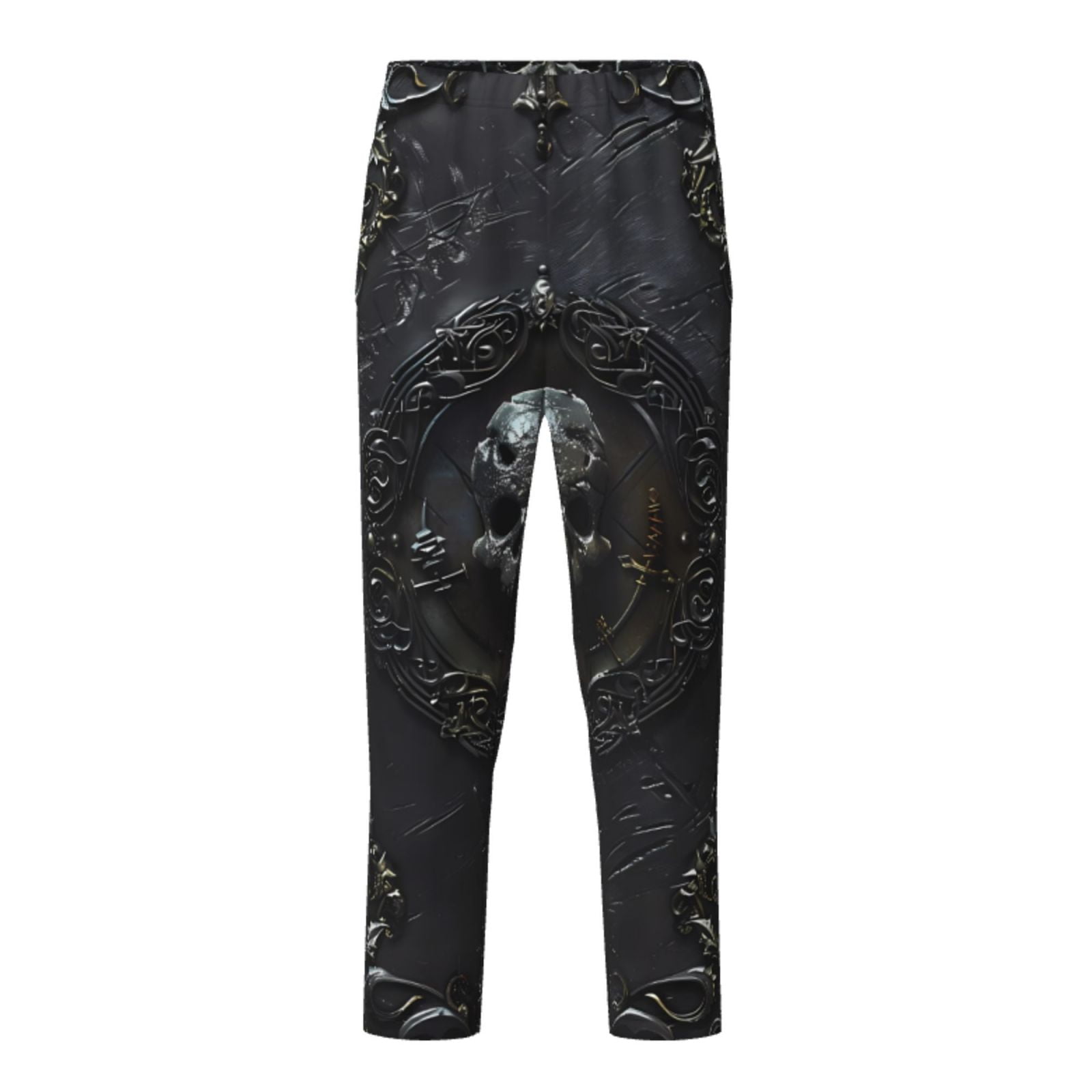 Zeuib Ornate Dark Skull Book Print Pajama Pants for Girls Boys,PJ Bottoms for Kids, Pajama Pants ...