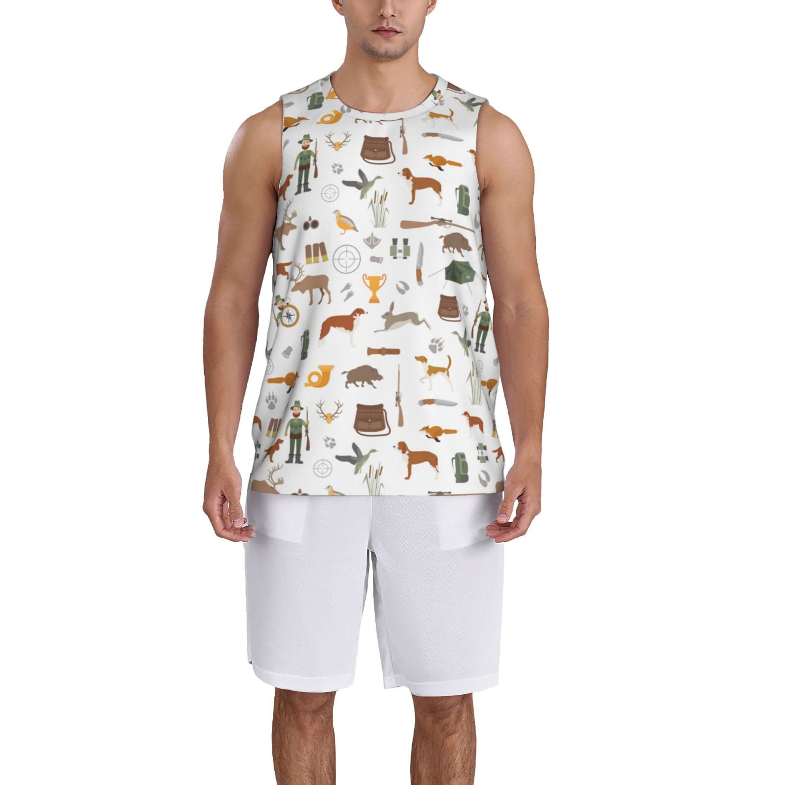 Zeuib Outdoor Living Jersey Shirt for Men,Mesh Athletic Practice Sports ...
