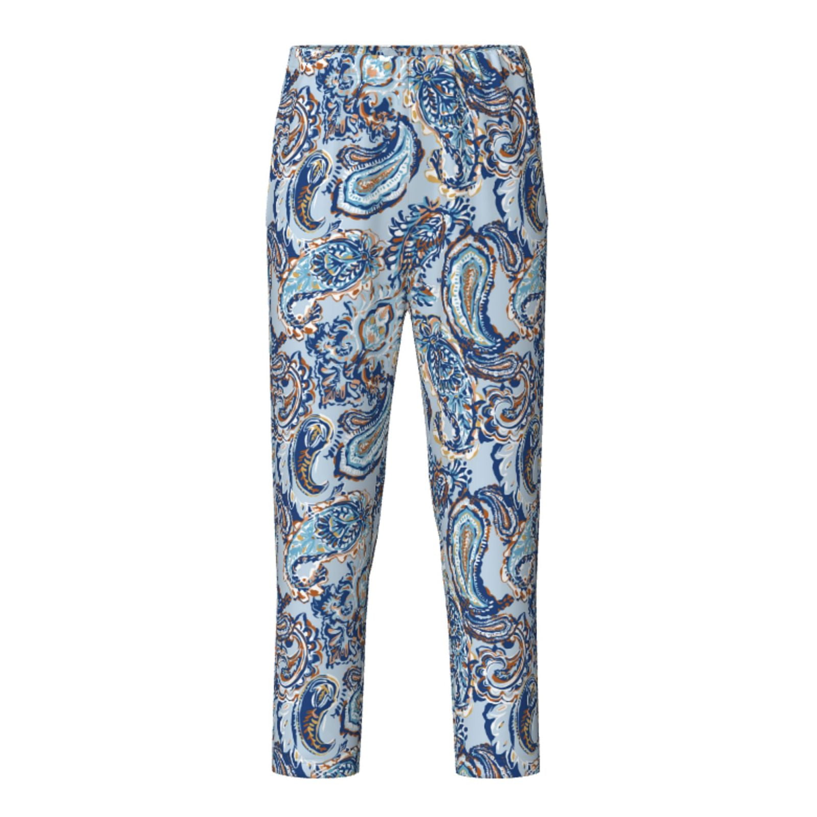 Zeuib Paisley Floral Branches Print Pajama Pants for Girls Boys,PJ ...