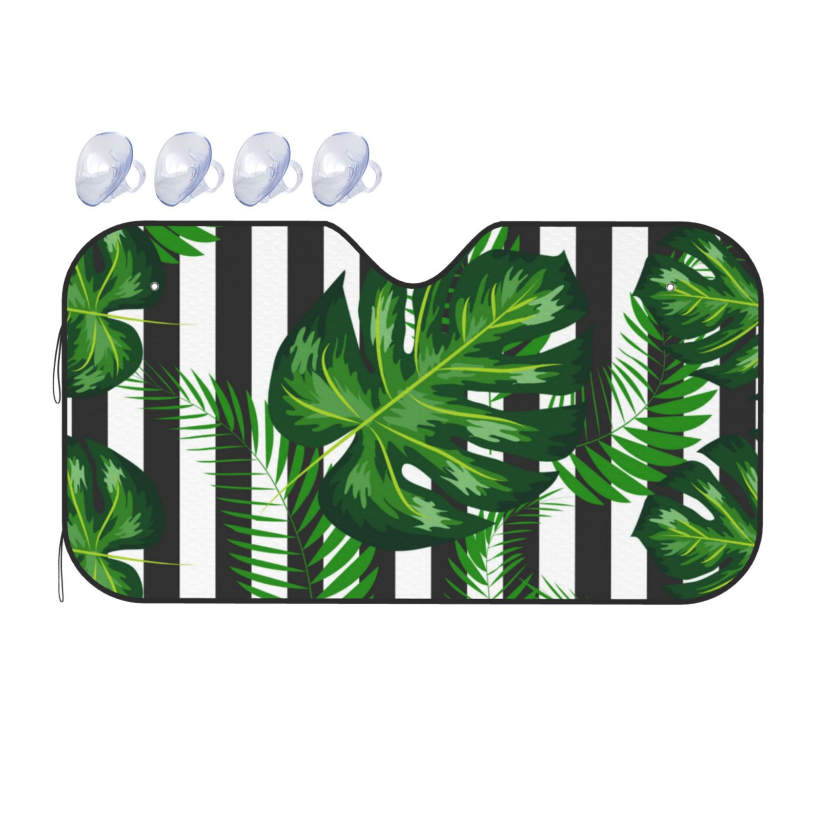 Zeuib Palm Greenery Premium Car Sunshade: Superior Sun Protection and ...