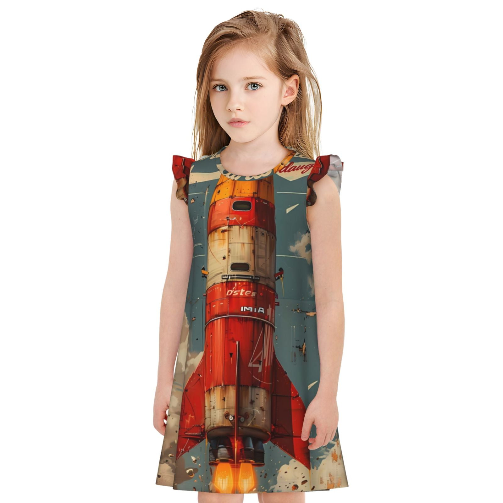 Zeuib Rusty Rocket Launch Charming and Comfortable Short Sleeve ...