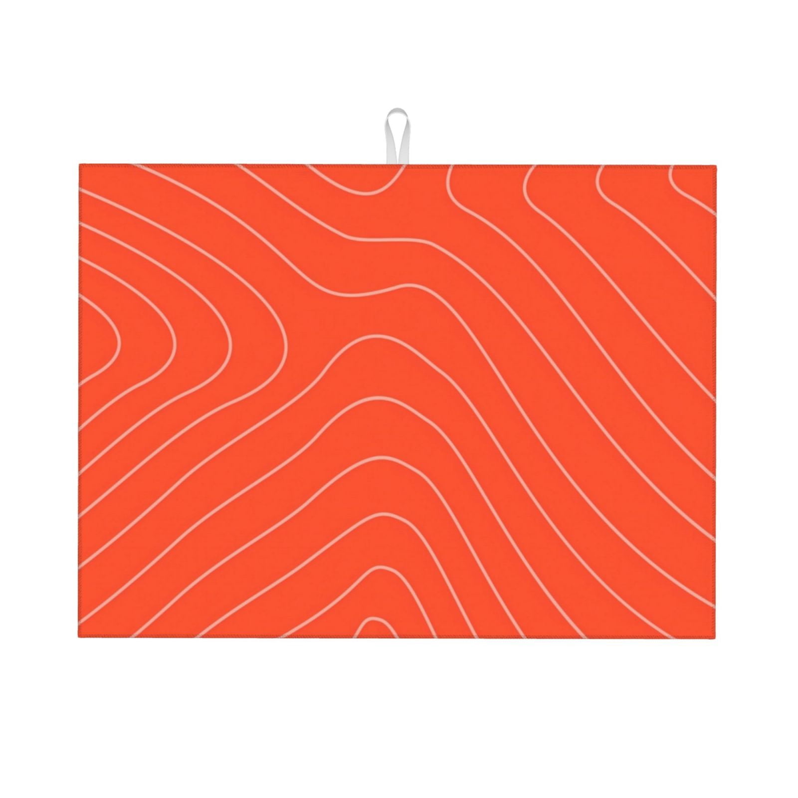 Zeuib Salmon Fish Meat Dish Drainer Kitchen Counter, Kitchen Drying Mat ...