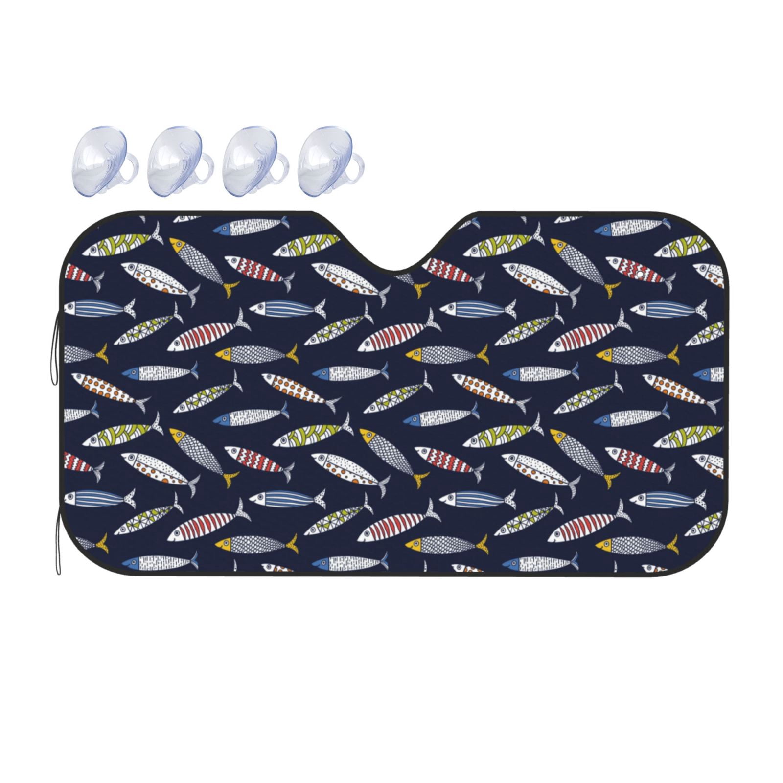 Zeuib Sardine Premium Car Sunshade: Superior Sun Protection and Heat ...