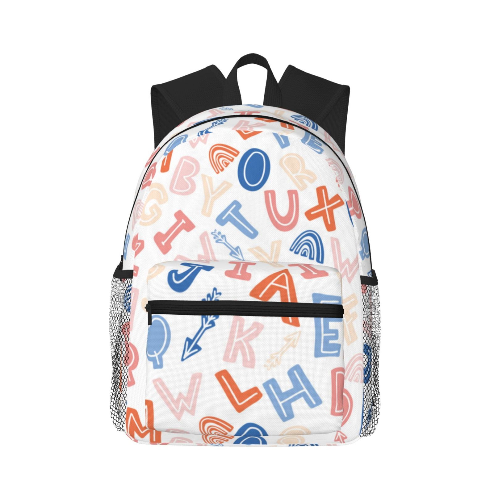 Zeuib Scandinavian Alphabet Backpack，Stylish, Comfortable, and ...