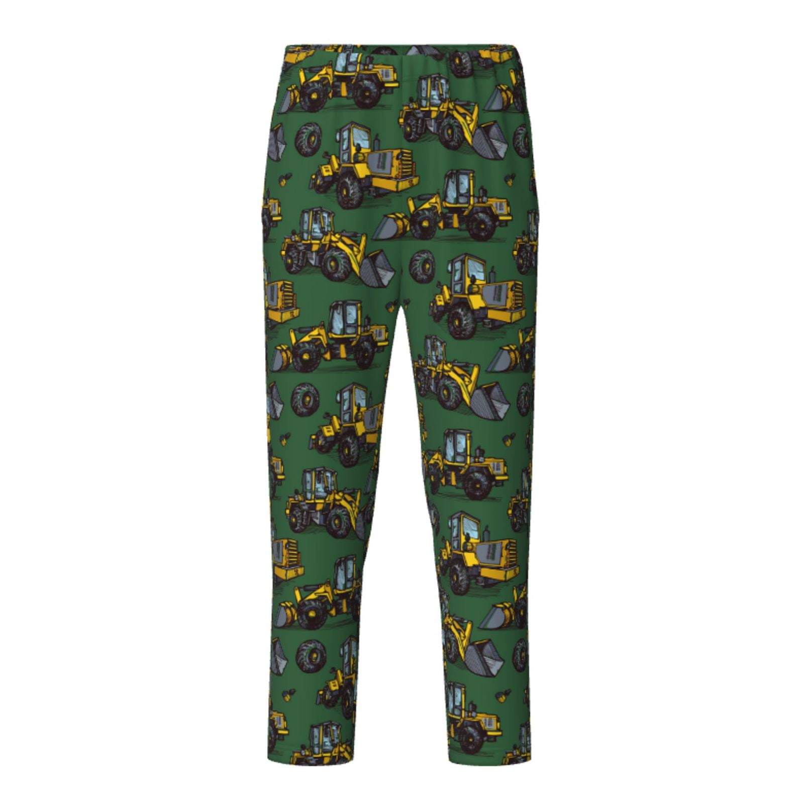 Zeuib Scraper Print Pajama Pants for Girls Boys,PJ Bottoms for Kids ...