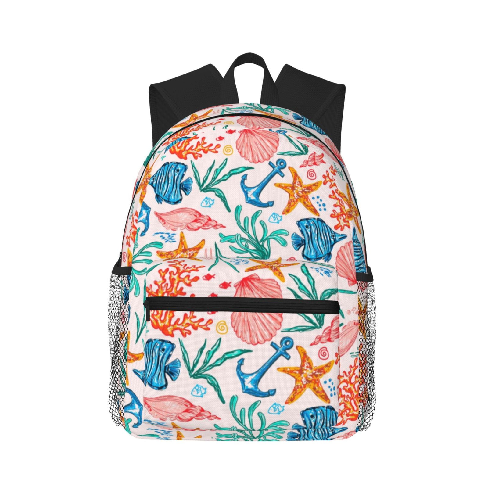Zeuib Sea Creatures Backpack，Stylish, Comfortable, and Versatile ...