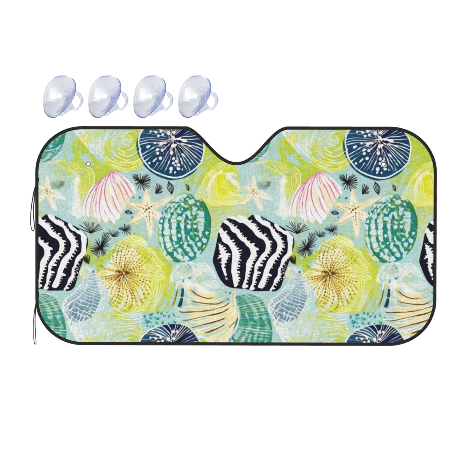 Zeuib Shell Clam Premium Car Sunshade: Superior Sun Protection and Heat ...