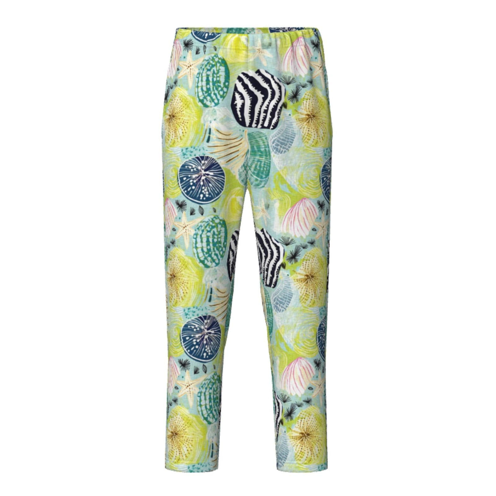 Zeuib Shell Clam Print Pajama Pants for Girls Boys,PJ Bottoms for Kids ...