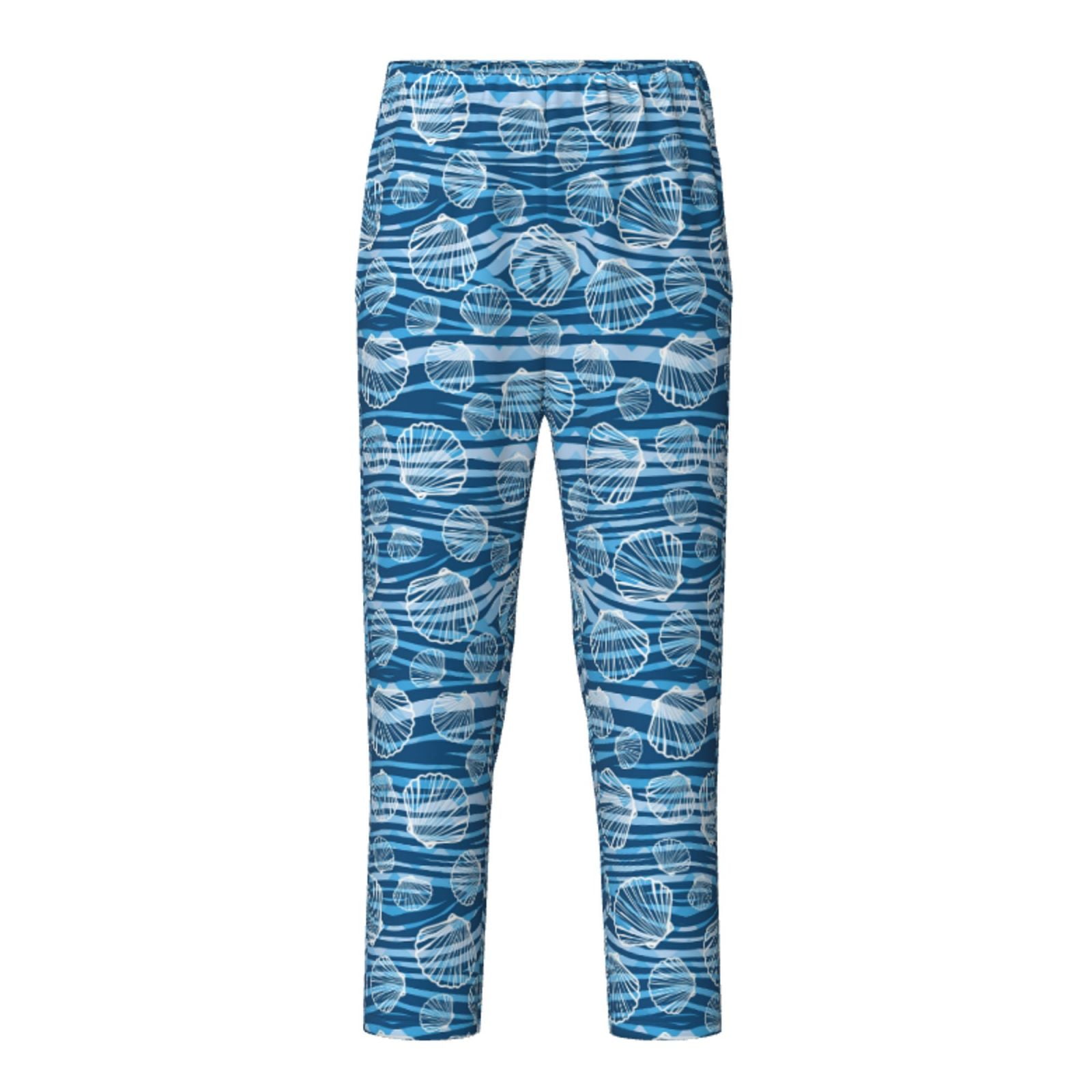 Zeuib Shell Print Pajama Pants for Girls Boys,PJ Bottoms for Kids ...