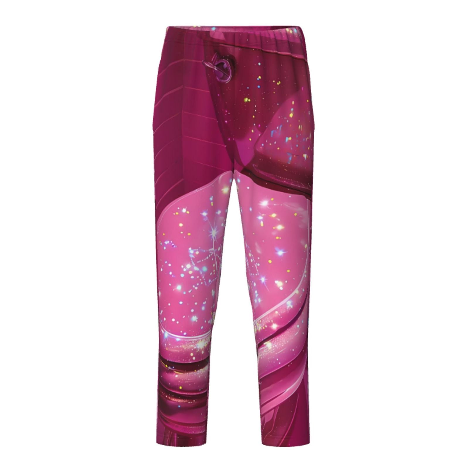 Zeuib Sparkling Pink Toilet Print Pajama Pants for Girls Boys,PJ ...