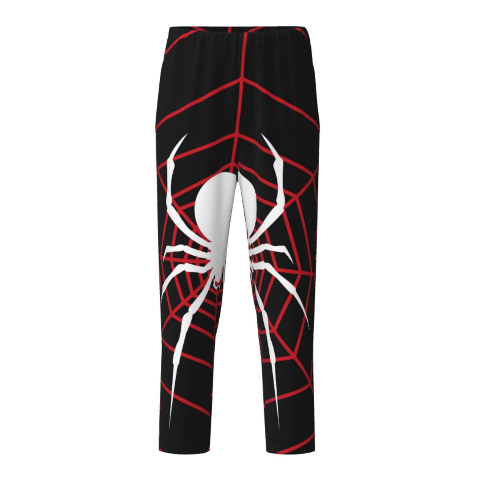 Zeuib Spider On The Web Print Pajama Pants for Girls Boys,PJ Bottoms ...