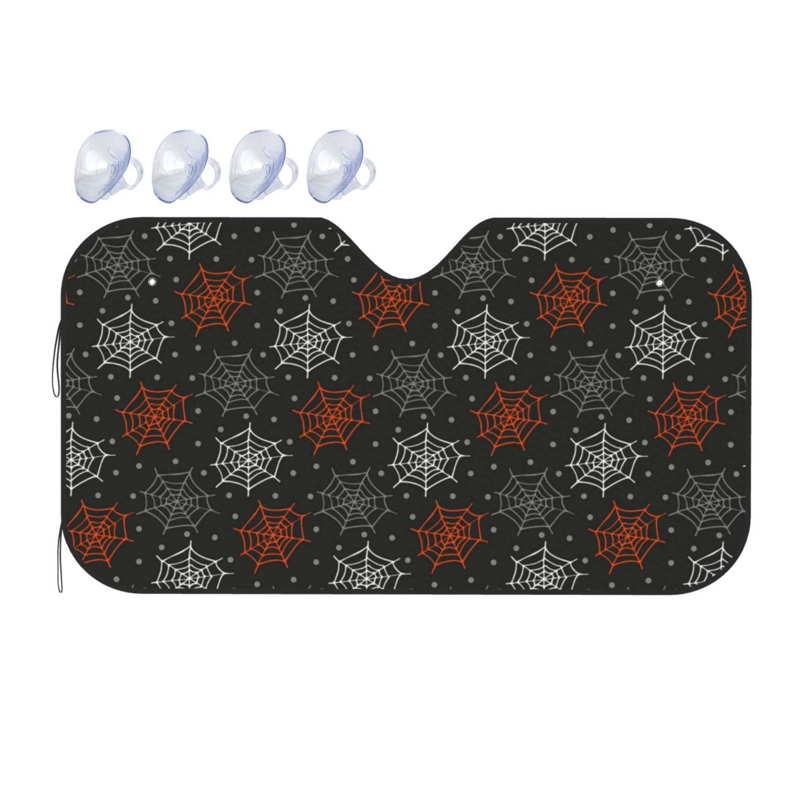 Zeuib Spider Web Premium Car Sunshade: Superior Sun Protection and Heat ...