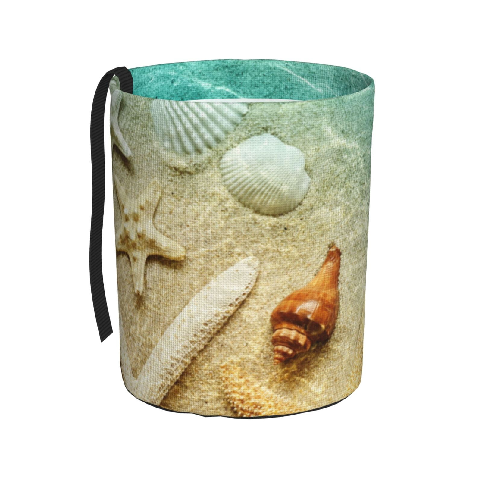 Zeuib Starfish And Seashell On The Beach Print Car Trash Can, Seat Back ...