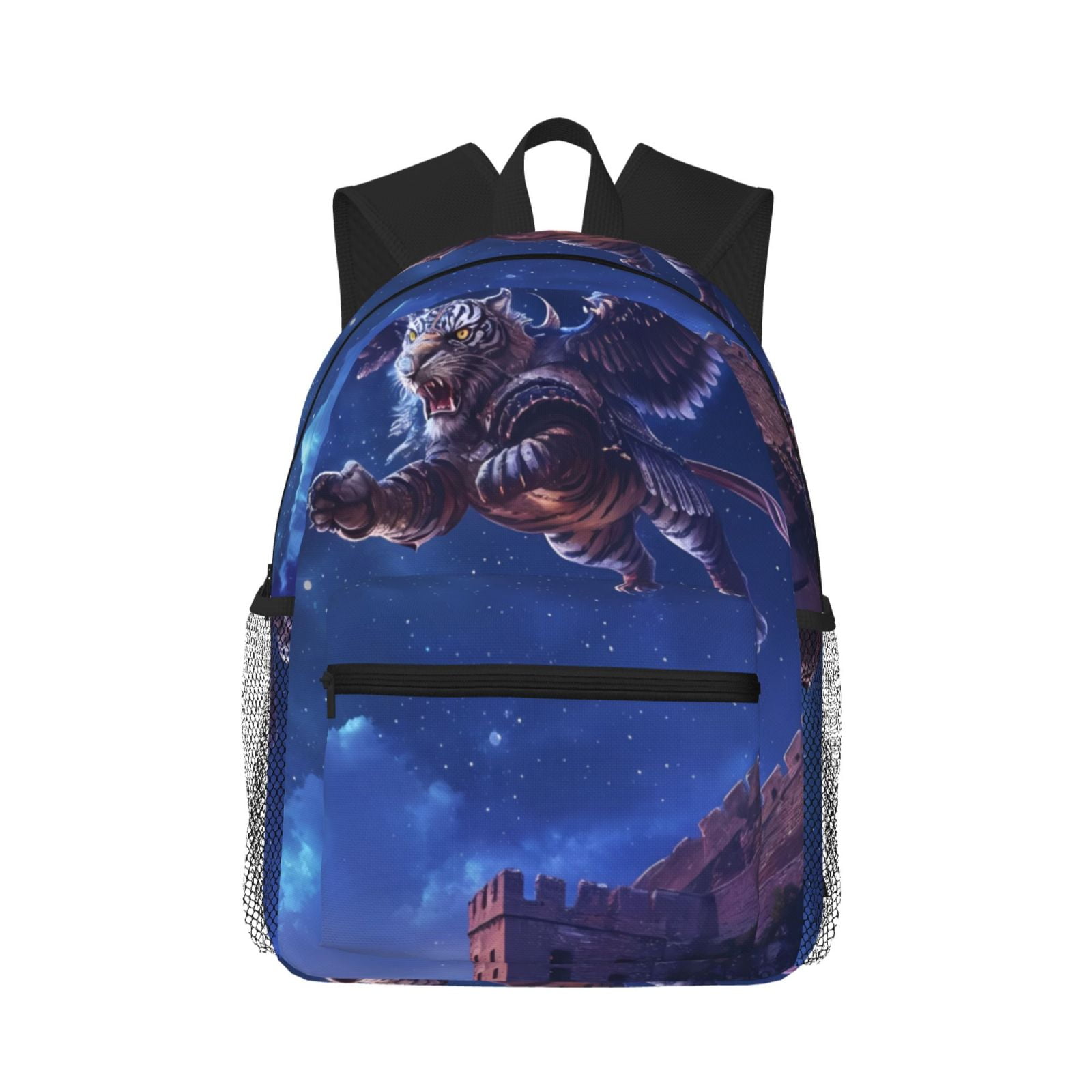 Zeuib Starry Sky Wall Flying Tiger Backpack，Stylish, Comfortable, and ...