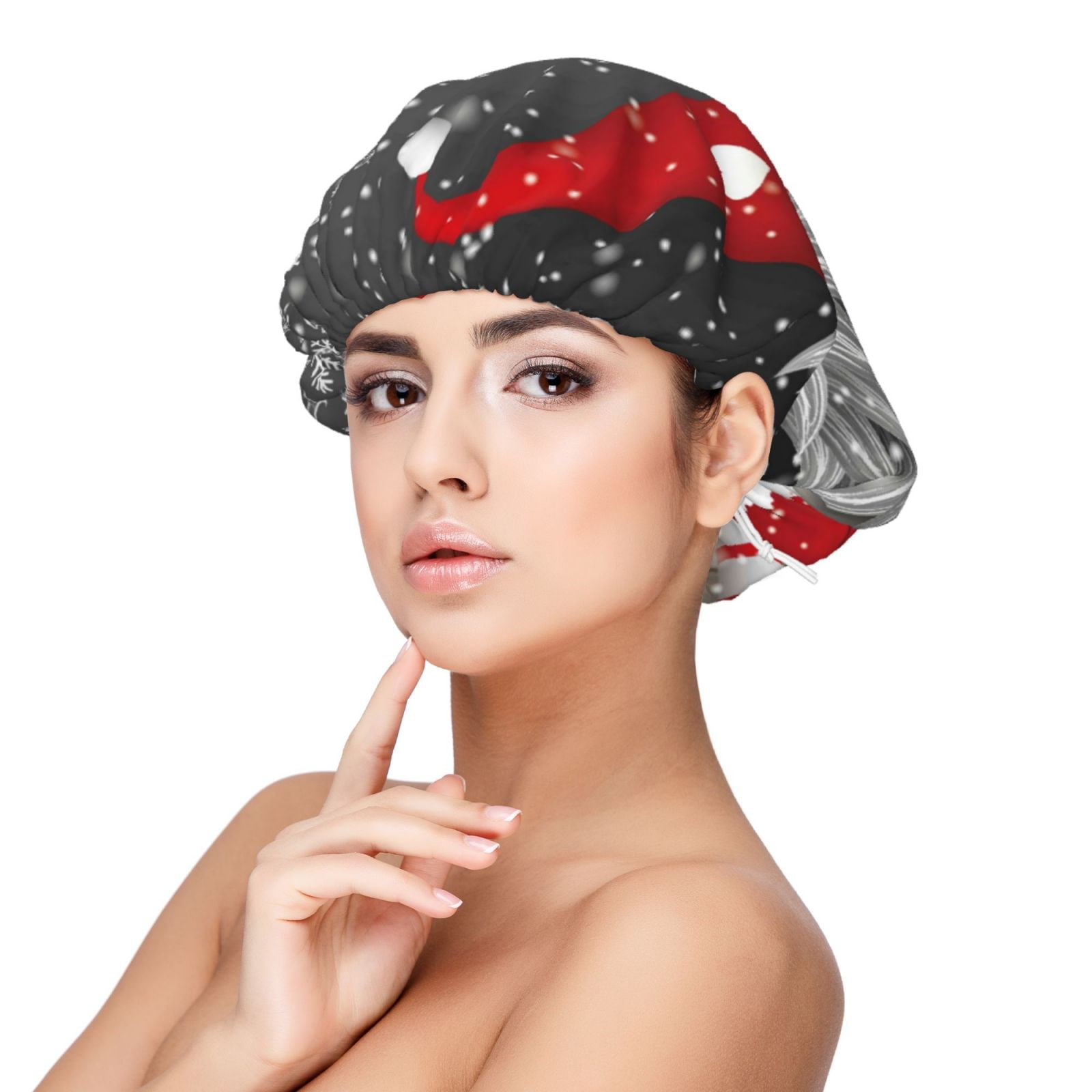 Zeuib Traditional Scandinavian Dwarf Satin Sleep Cap for Women ...