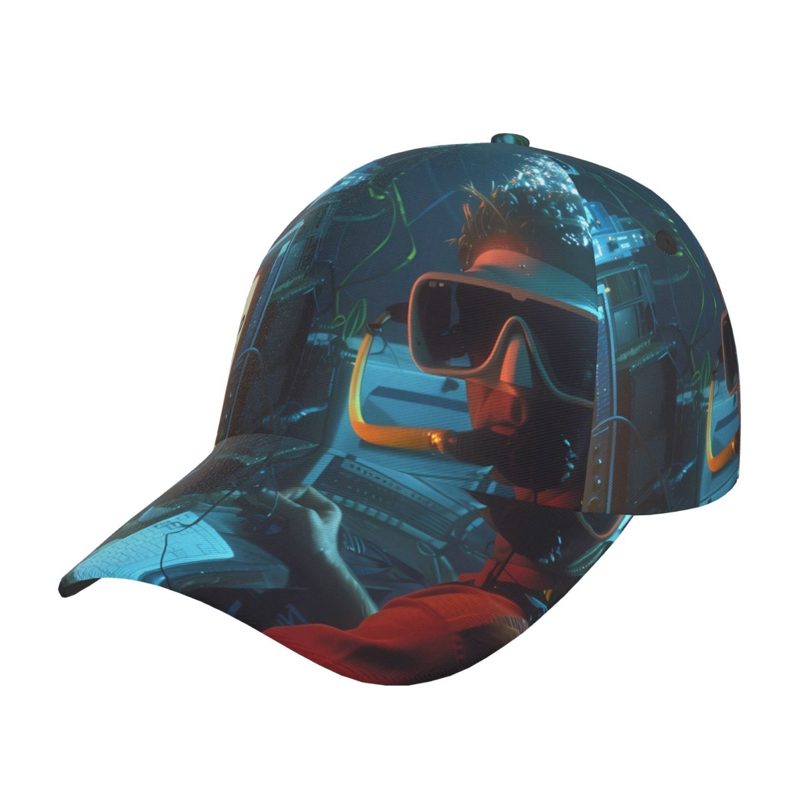 Zeuib Underwater Office Diver Baseball Cap Adjustable Size for Running ...