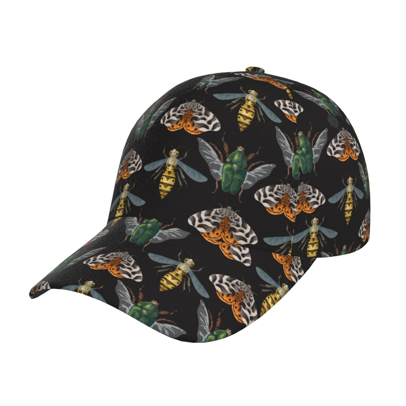Zeuib Wasp Cockchafer Butterfly Baseball Cap Adjustable Size for ...