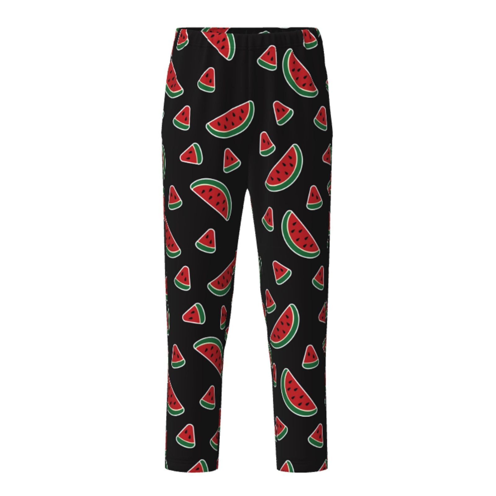 Zeuib Watermelon Print Pajama Pants for Girls Boys,PJ Bottoms for Kids ...