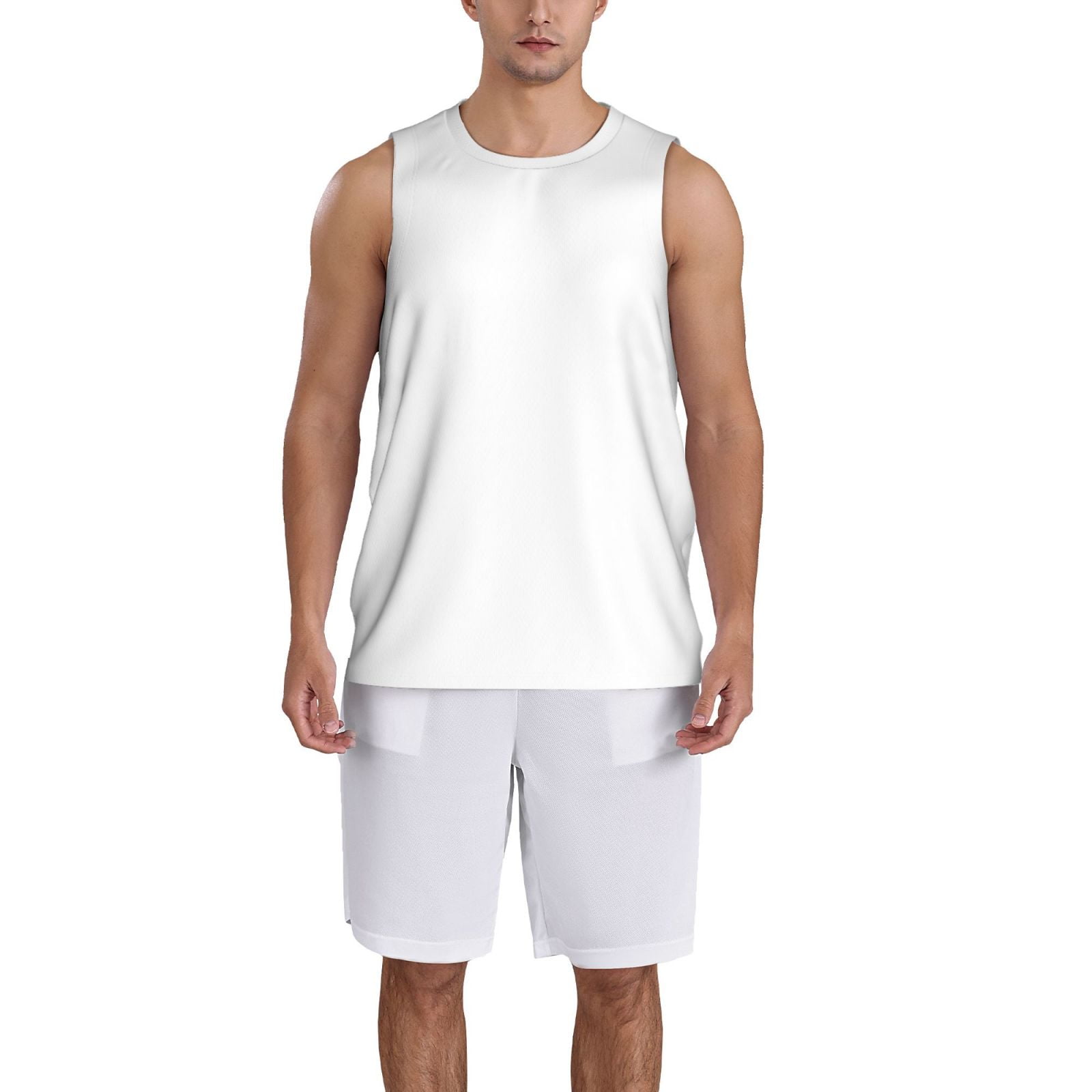 Zeuib White Jersey Shirt for Men,Mesh Athletic Practice Sports Shirts ...