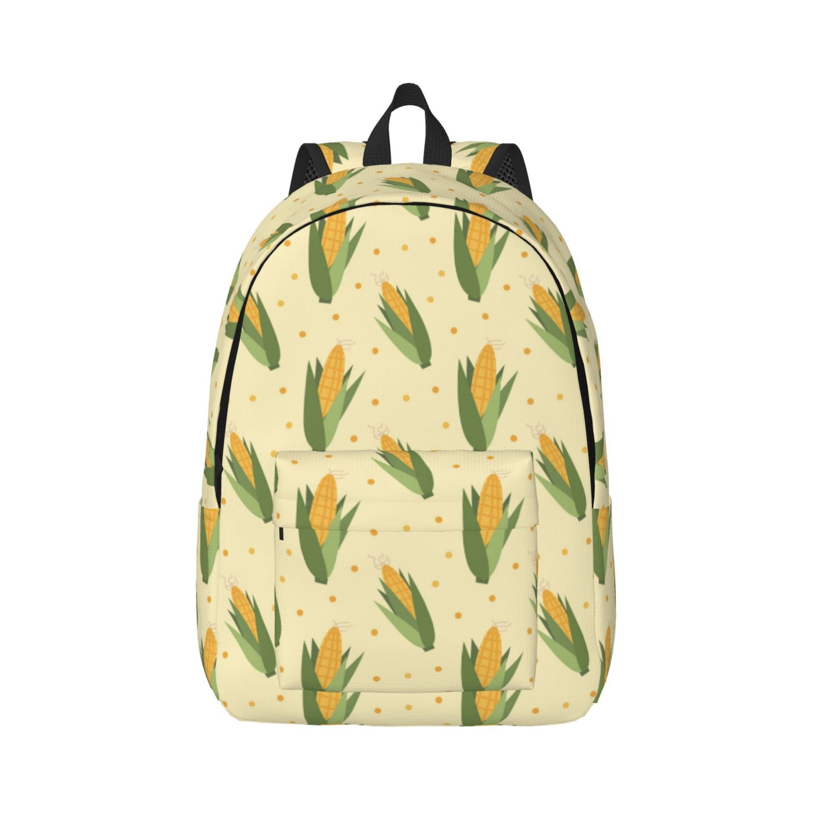 Zeuib Yellow Corn Stylish and Durable Canvas Backpack: Perfect for ...