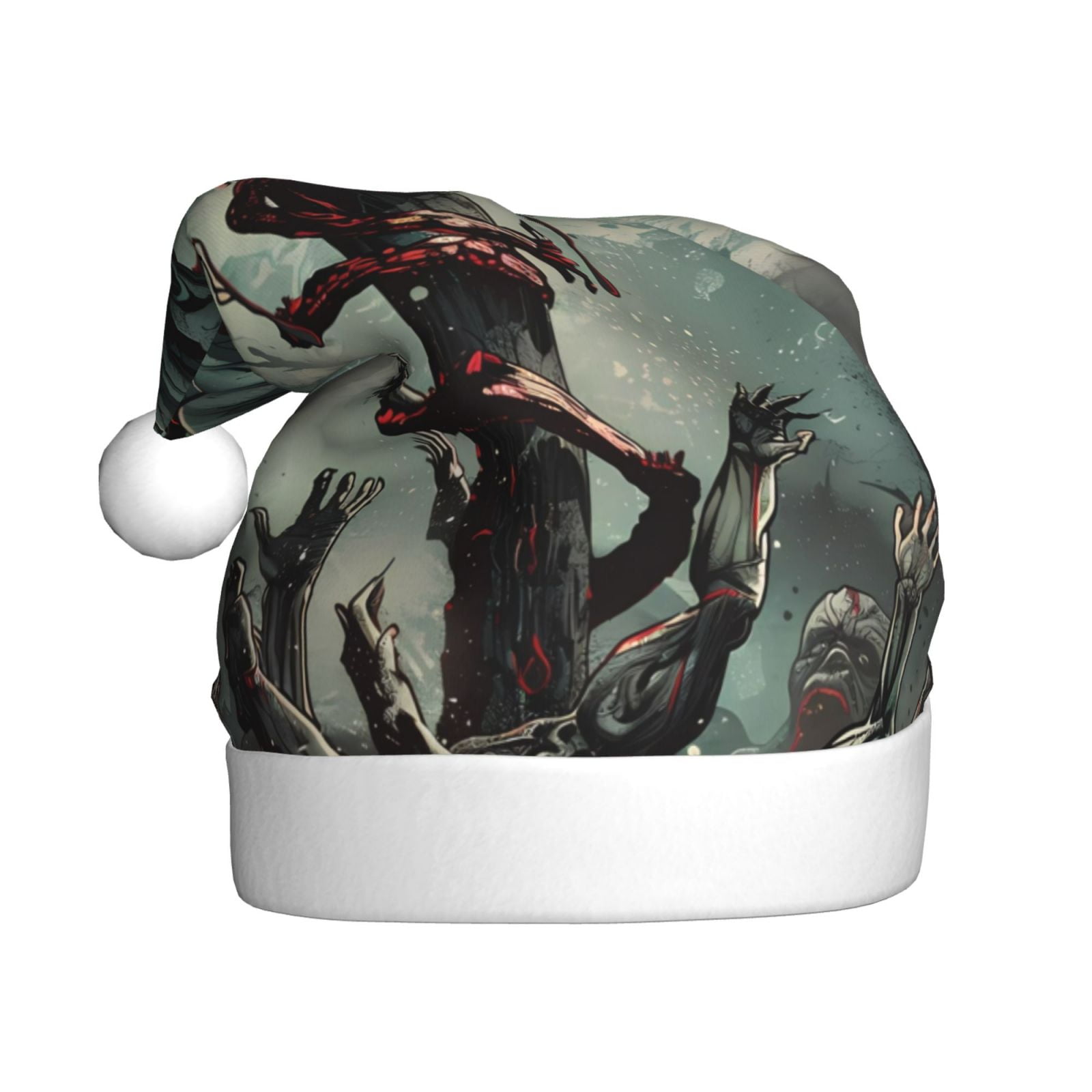 Zeuib Zombie Flower Apocalypse Christmas Stocking Classic Large ...