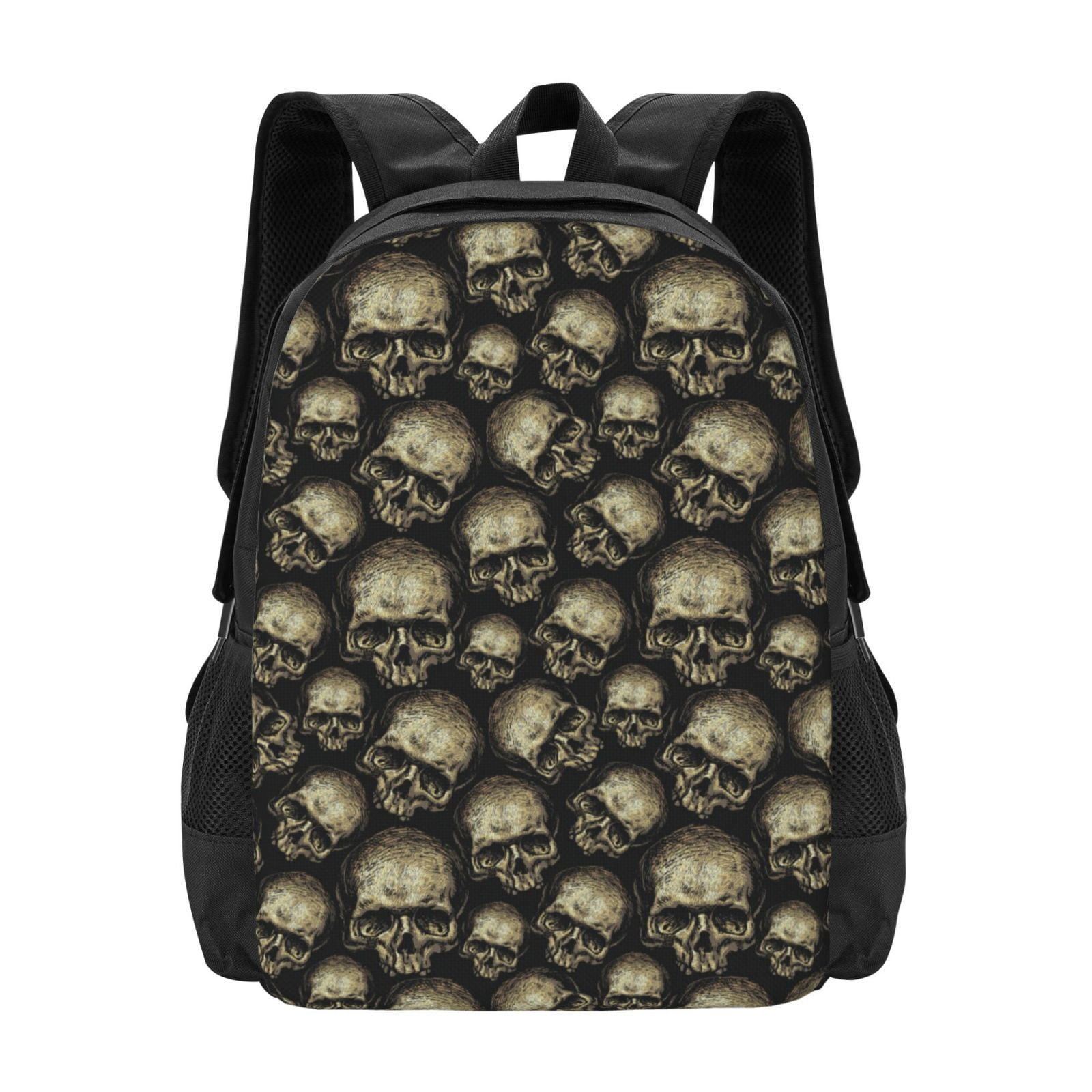 Zeuib funny Retro Skull Stylish and Lightweight Backpack: Perfect for ...