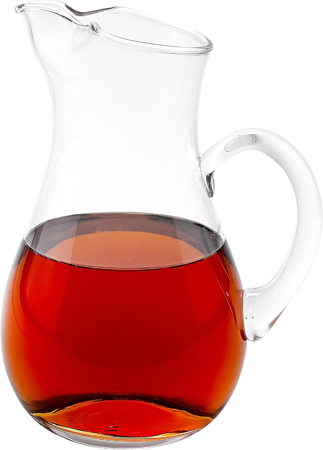 Zeus Crystal Glass Pitcher with Classic Handle and Pinched Spout - 36 ...