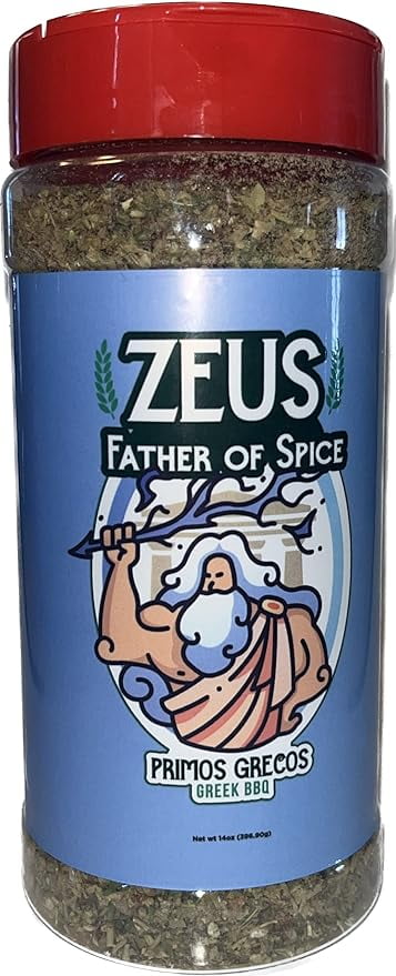 Zeus: Father of Spice, Primos Grecos All Purpose Greek Seasoning and ...