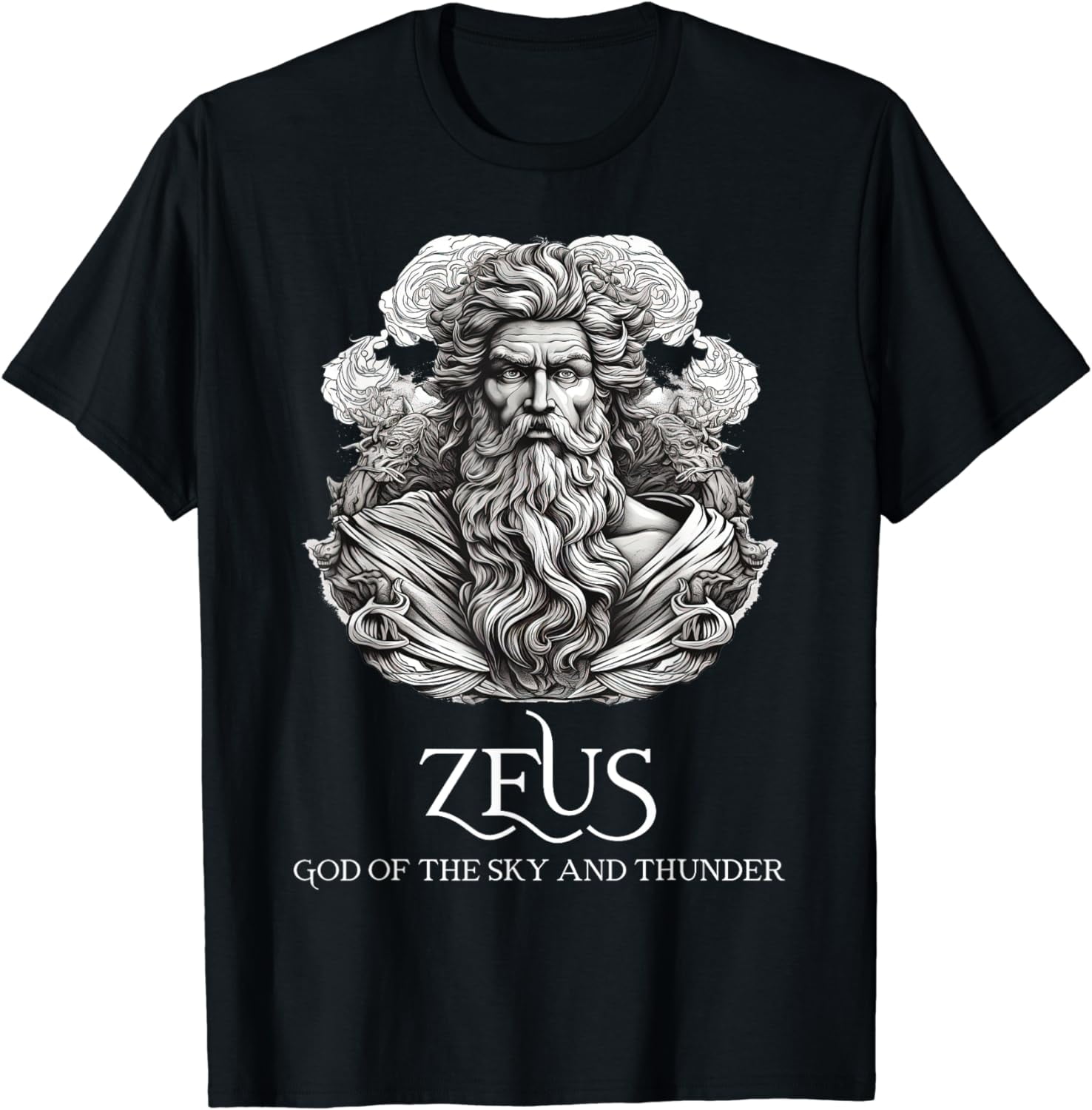 Zeus Greek God Of The Sky Zeus Greek Mythology Sky God Tattoo Gift