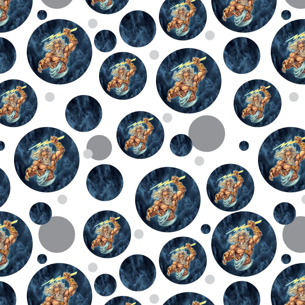 Zeus Greek God Mythology Lightning Premium Gift Wrap Wrapping Paper ...