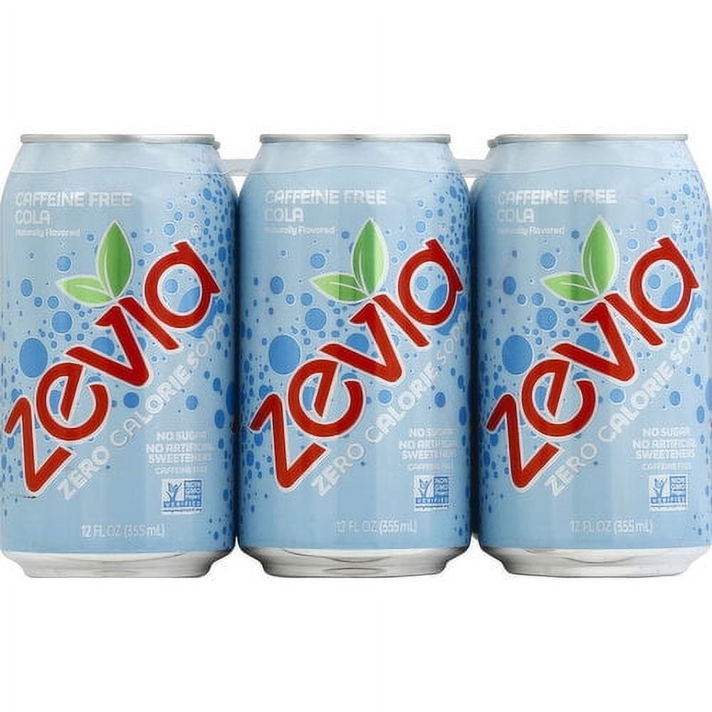 Zevia Cola Caffeine Free All Natural - 6Pk 72 oz - Walmart.com