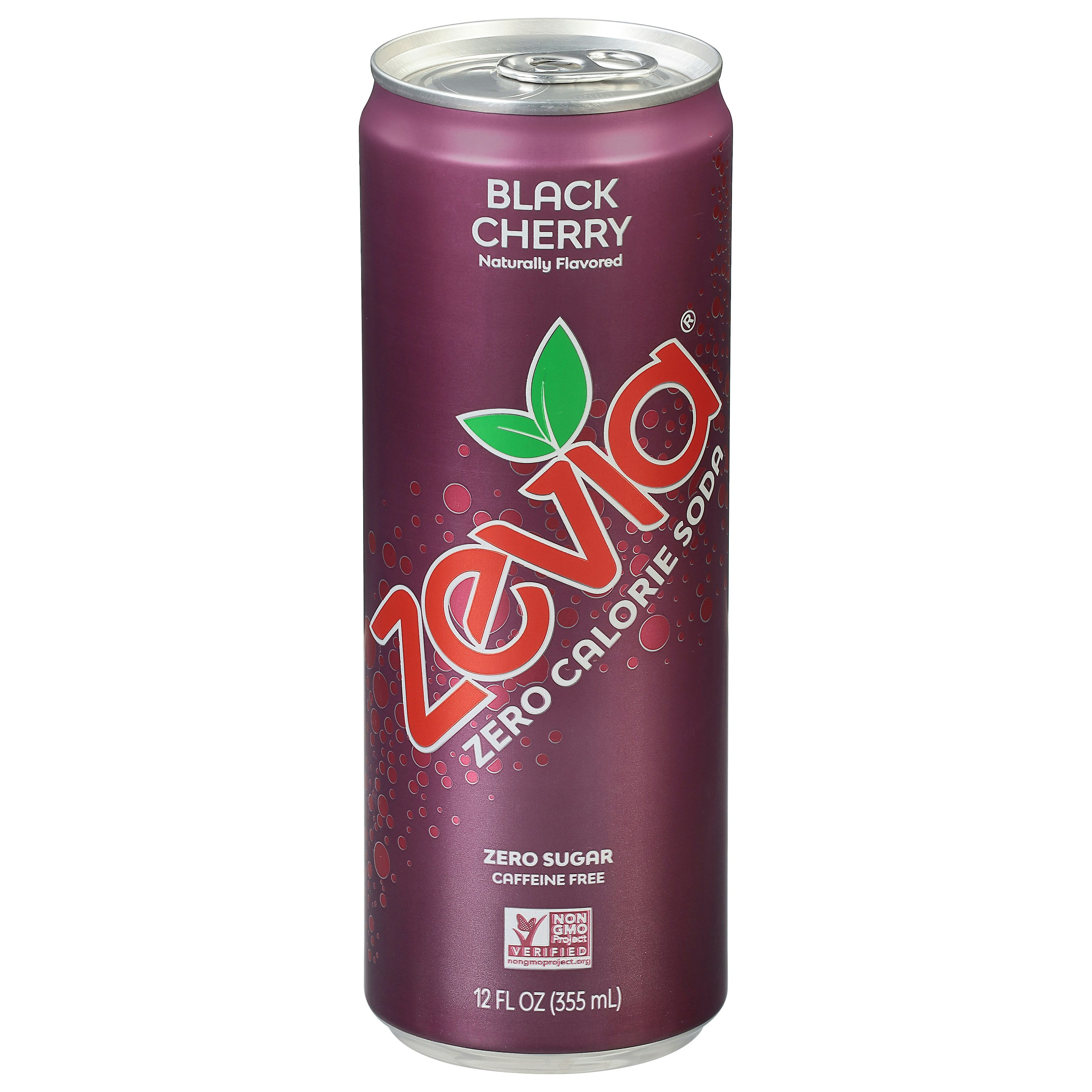 Zevia Soda Black Cherry 12 fl oz (Pack Of 12) - Walmart.com
