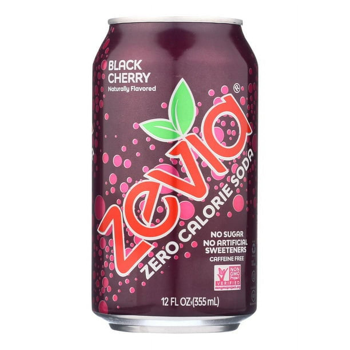 Zevia - Soda Black Cherry - Case of 12-12 FZ - Walmart.com