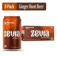 Zevia Zero Sugar, 0 Calorie Root Beer Soda Pop, 12 fl oz, 8 Pack Cans ...