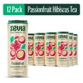 Zevia Zero Sugar, Caffeine Free Hibiscus Tea Passionfruit, 12 Fl Oz ...