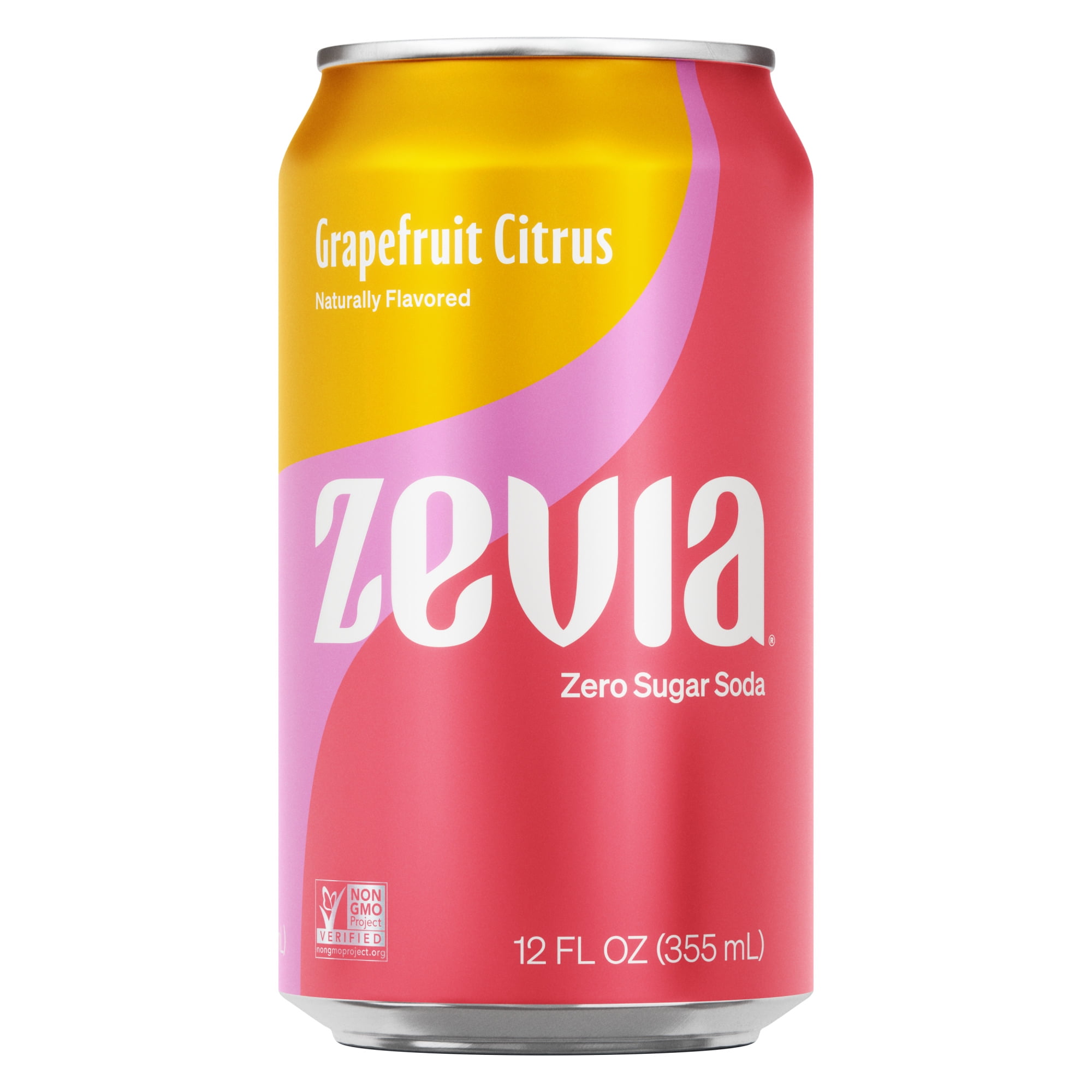 Zevia Zero Sugar, Calorie Diet Grapefruit Citrus Soda, 12 Fl Oz (Pack of 24) - Walmart.com