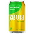 Zevia Zero Calorie, Lemon Lime Twist Soda, Naturally Sweetened, 12 Fl Oz (Pack of 24) - Walmart.com