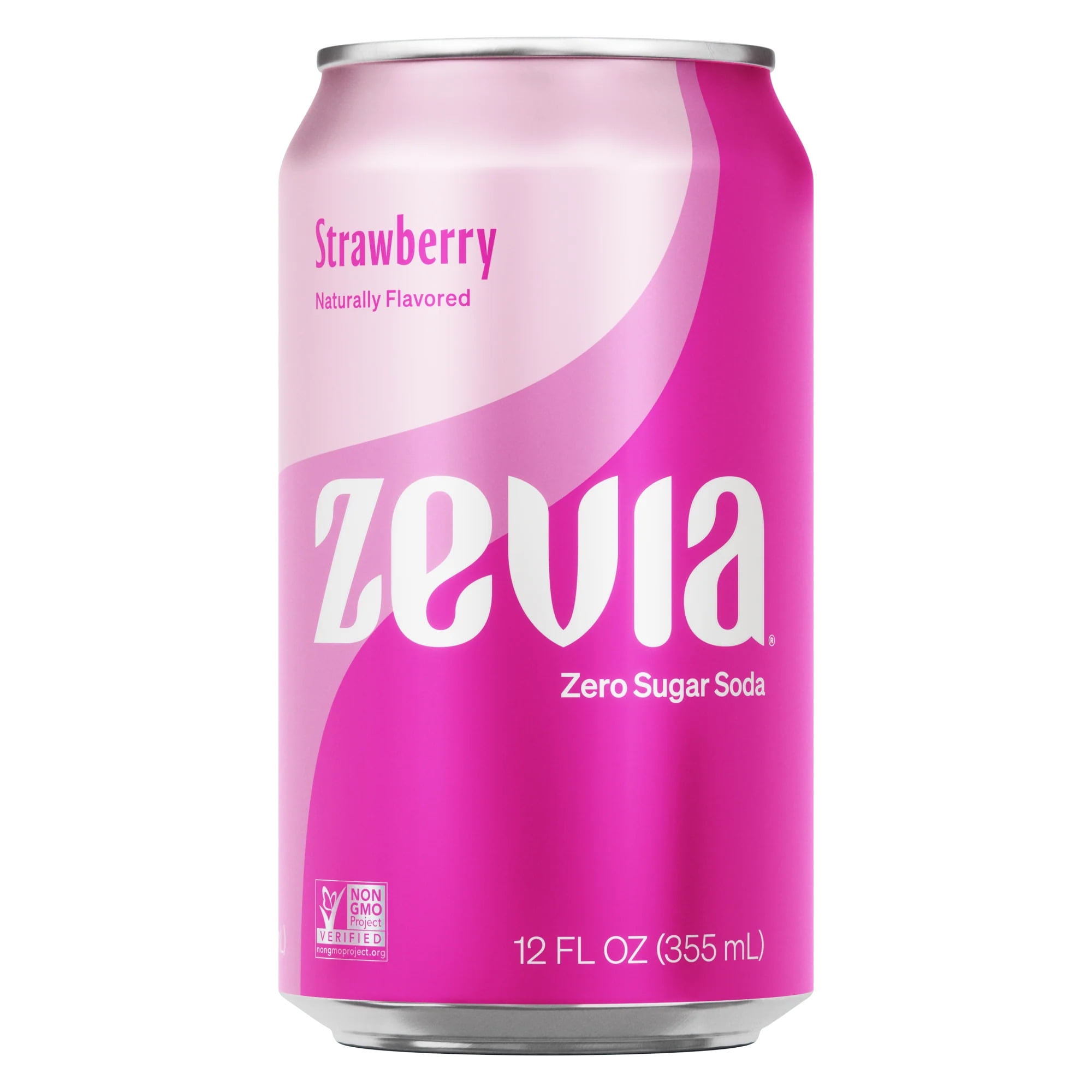Zevia Zero Sugar, Strawberry Soda, 12 Fl Oz (Pack of 24) - Walmart.com