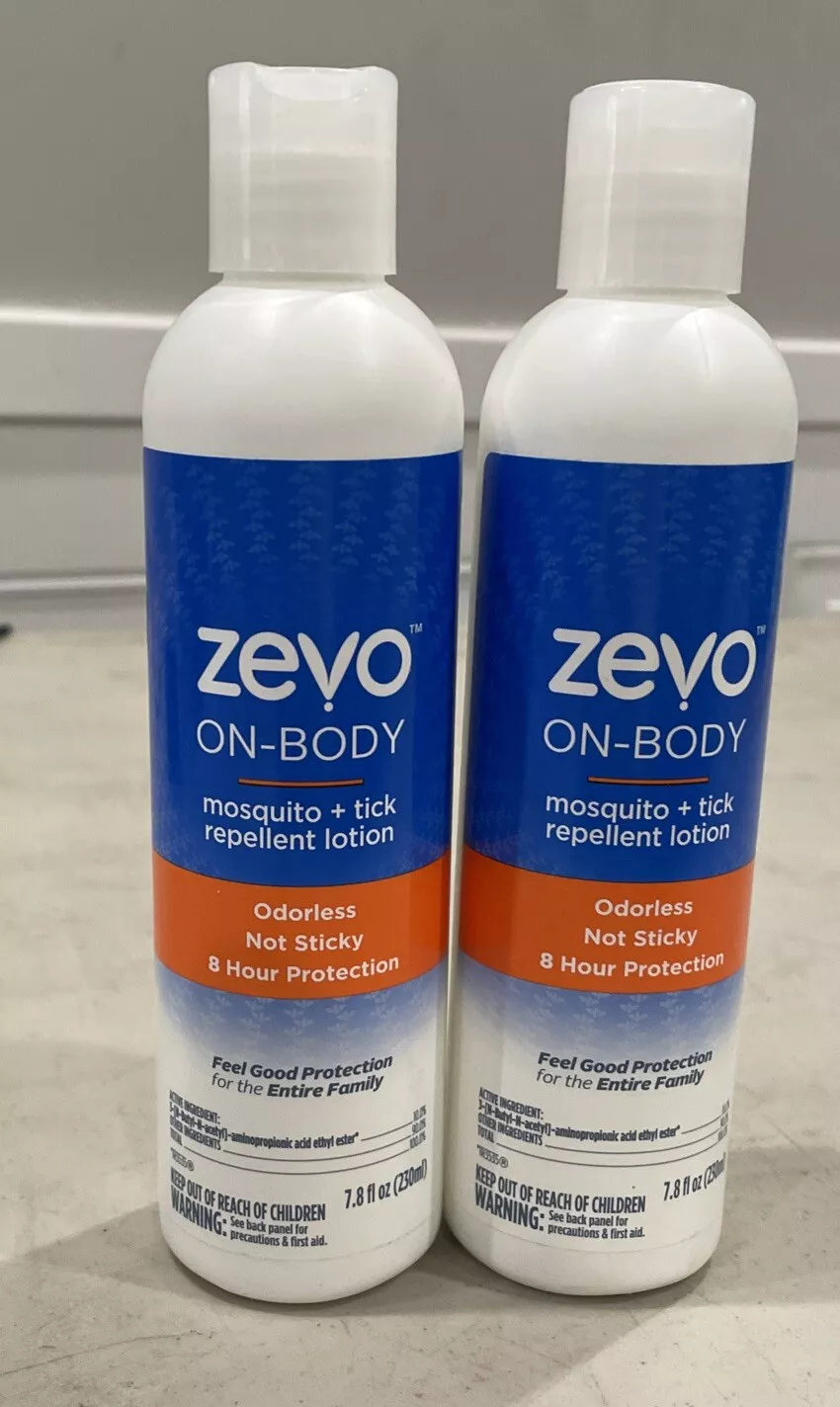 Zevo On Body Insect Repellent Lotion, 7.8 oz (Pack of 2) - Walmart.com