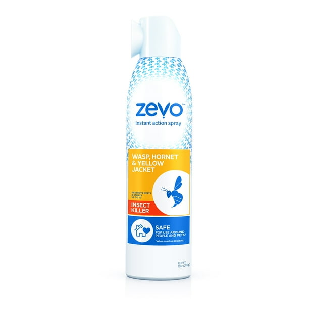 Zevo Wasp, Hornet & Yellow Jacket Stinging Insect Spray, 10 Oz ...