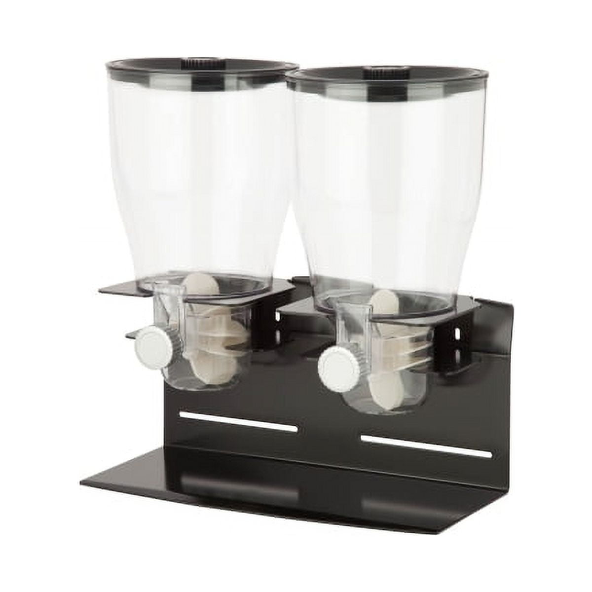 Zevro Commercial Plus Edition Dispenser, Double, 35 Oz, Black/Chrome ...