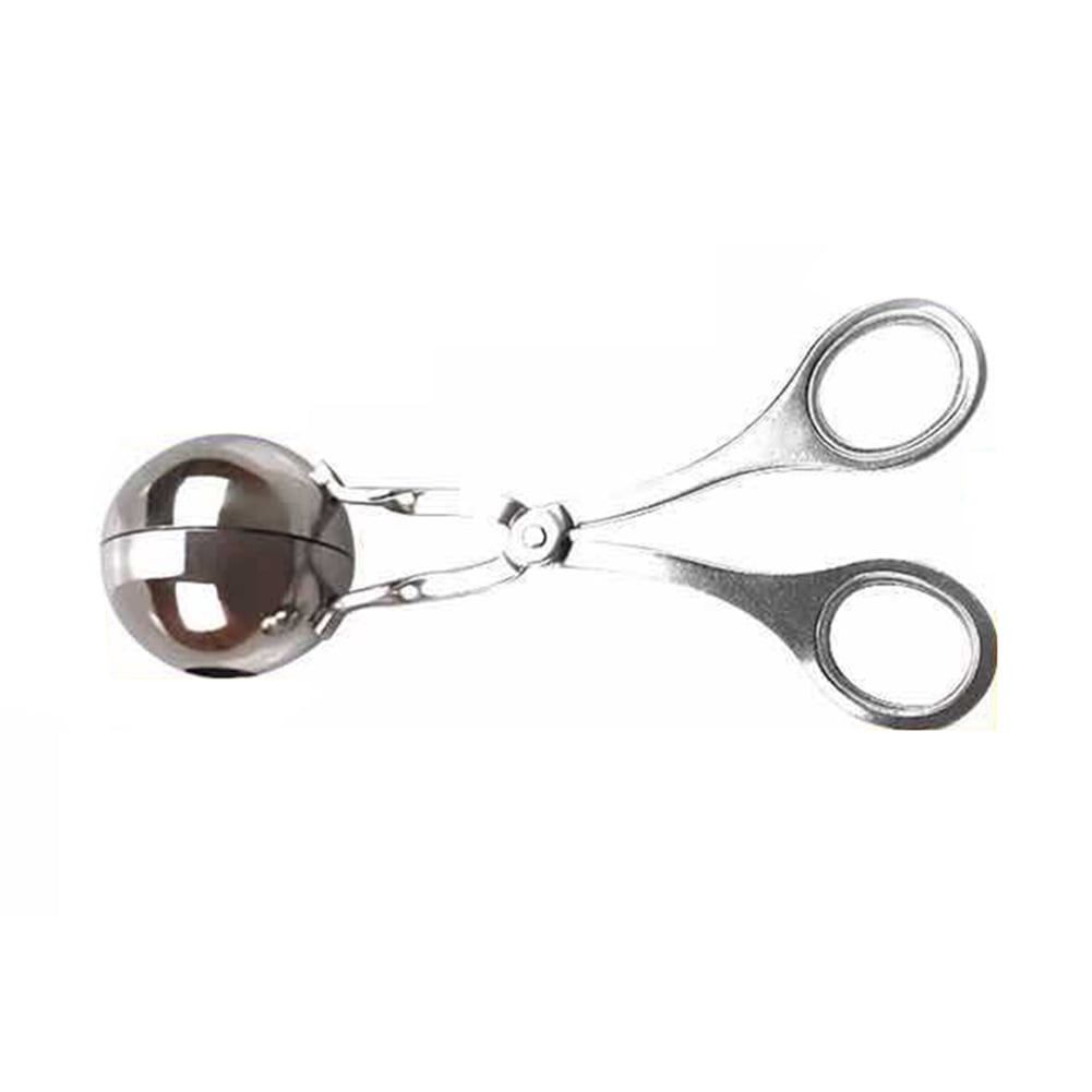 Zexumo Meat Baller, Stainless Steel Meat Baller Tongs, Cake Pop, Ice ...