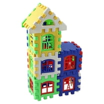 Gymax 32 Pieces Big Waffle Block Set Kids Educational Stacking Building ...