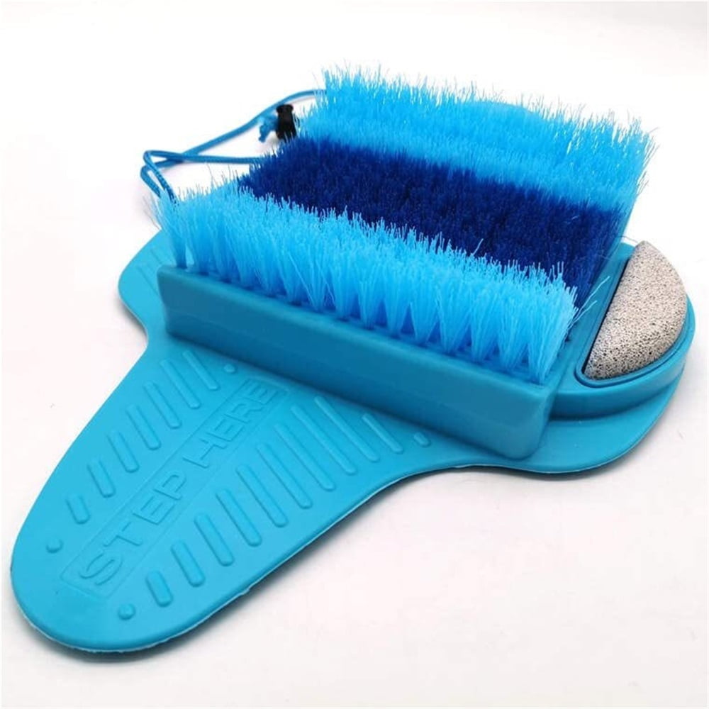 Zeya Bath Scrubber and Foot Exfoliator - Feet Scrubber Dead Skin ...