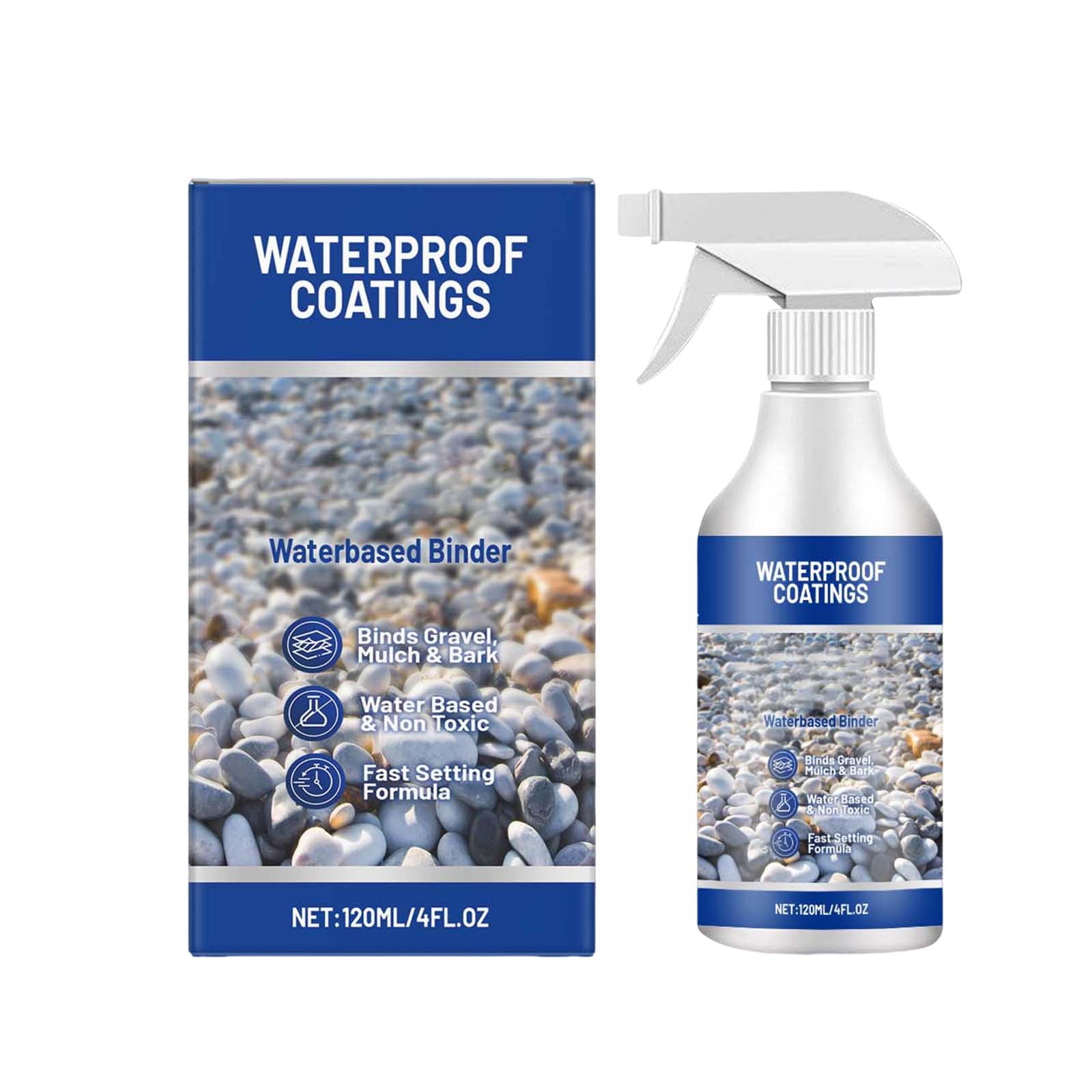 Zeyg Landscape Adhesíve Spray,Pebble Bínder, Mulch Fixative ...